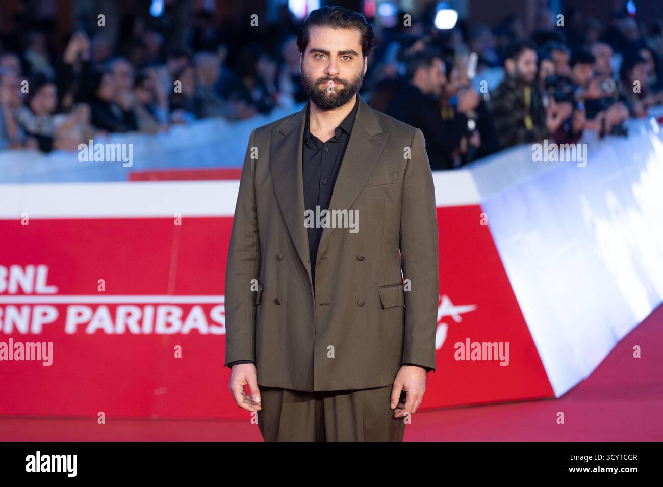 Romer, Italy. 19th Oct, 2025. Actor Pierluigi Gigante attends the red ...
