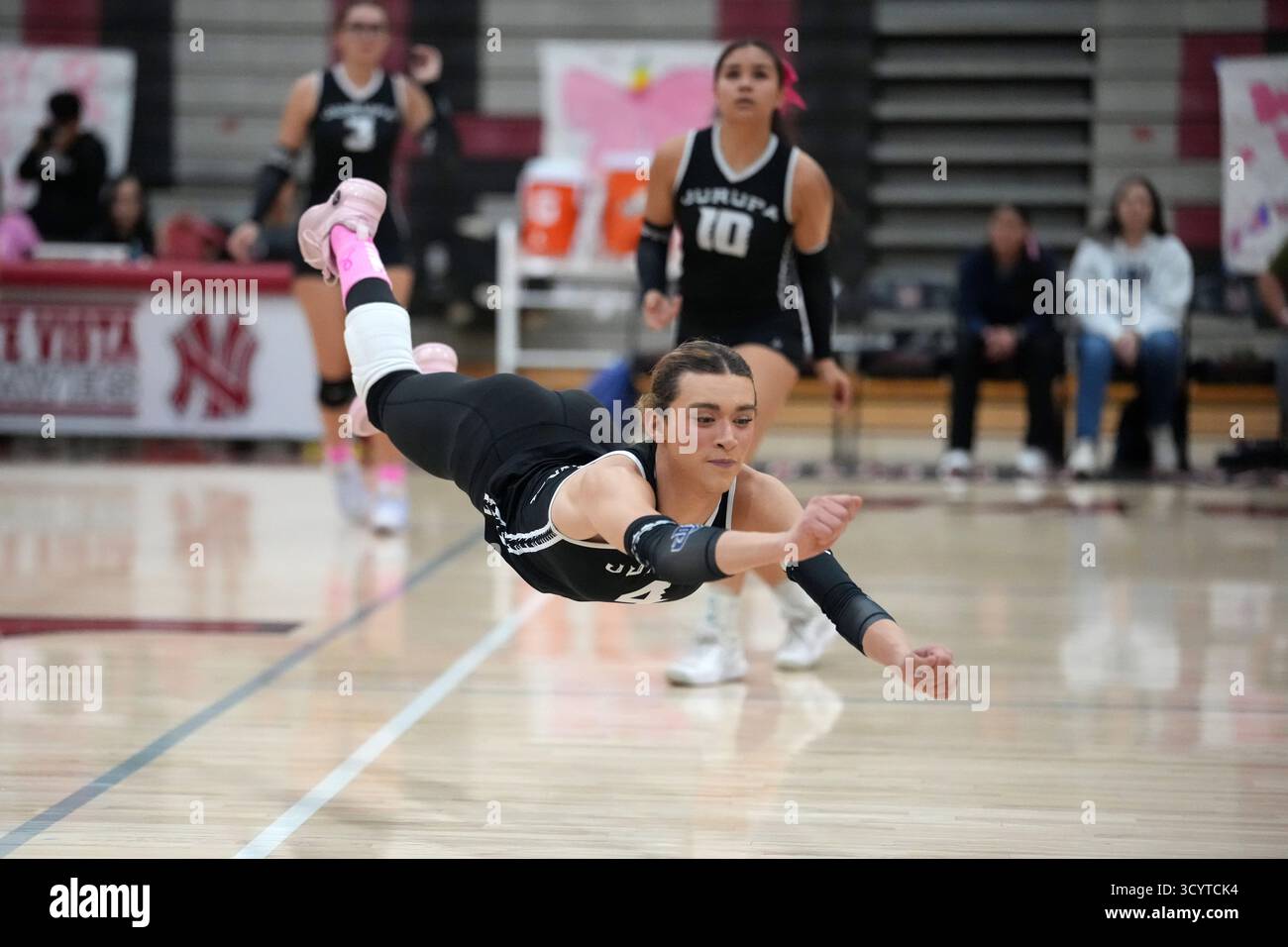 Transgender player AB Hernandez of Jurupa Valley (4) during a girls ...