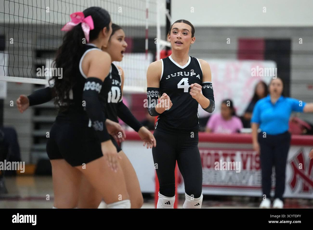 Transgender player AB Hernandez of Jurupa Valley (4) during a girls ...
