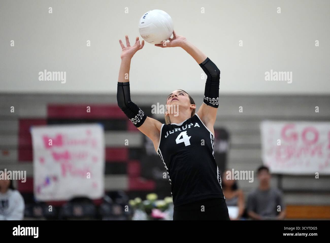 Transgender player AB Hernandez of Jurupa Valley (4) during a girls ...