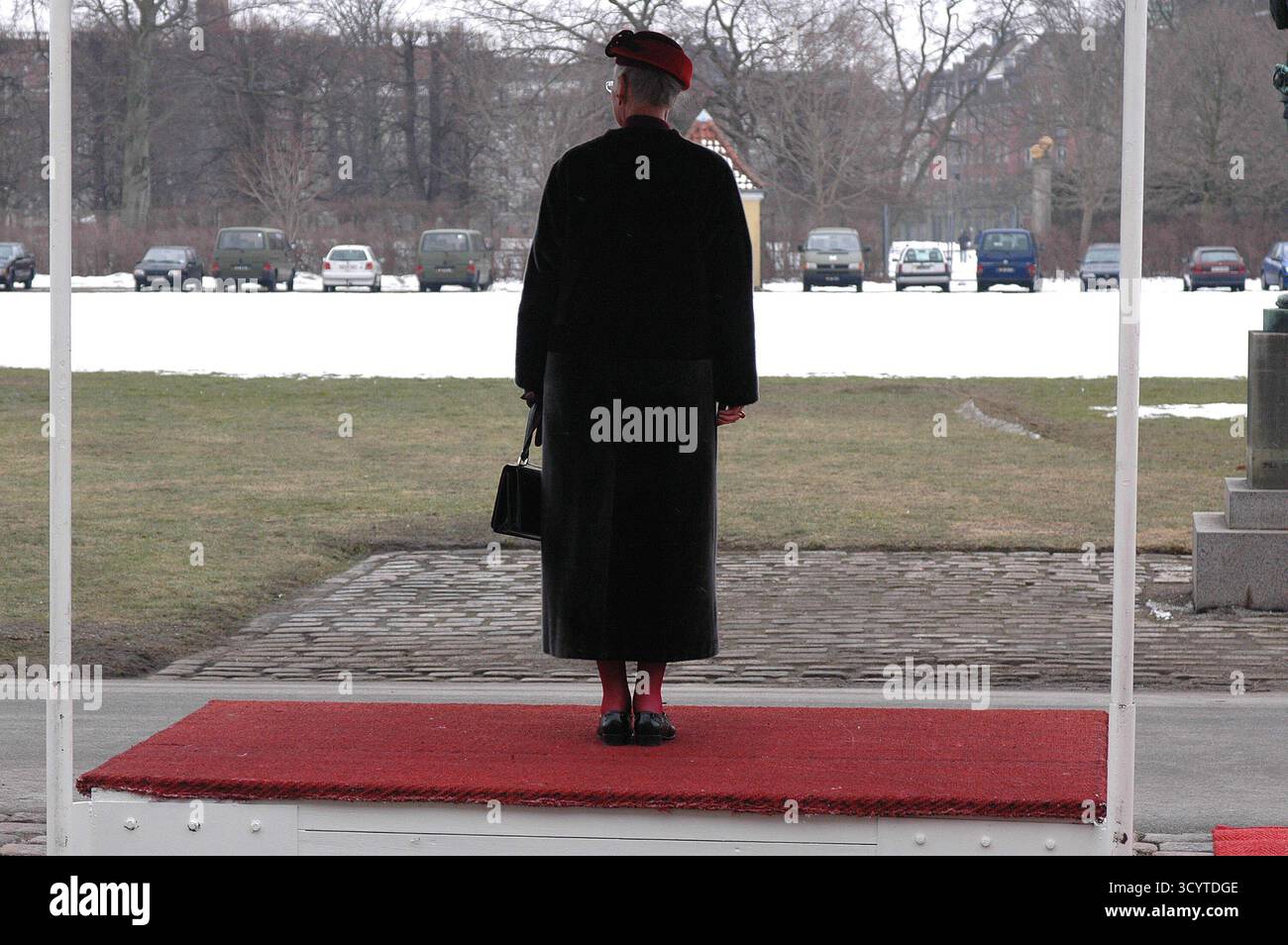 Morten Dahl Hansen ,royal gurad received Queen Margrethe II watch ...
