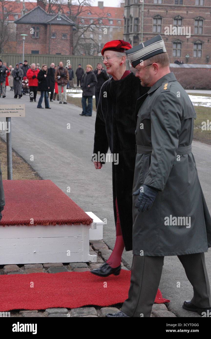 Morten Dahl Hansen ,royal gurad received Queen Margrethe II watch ...