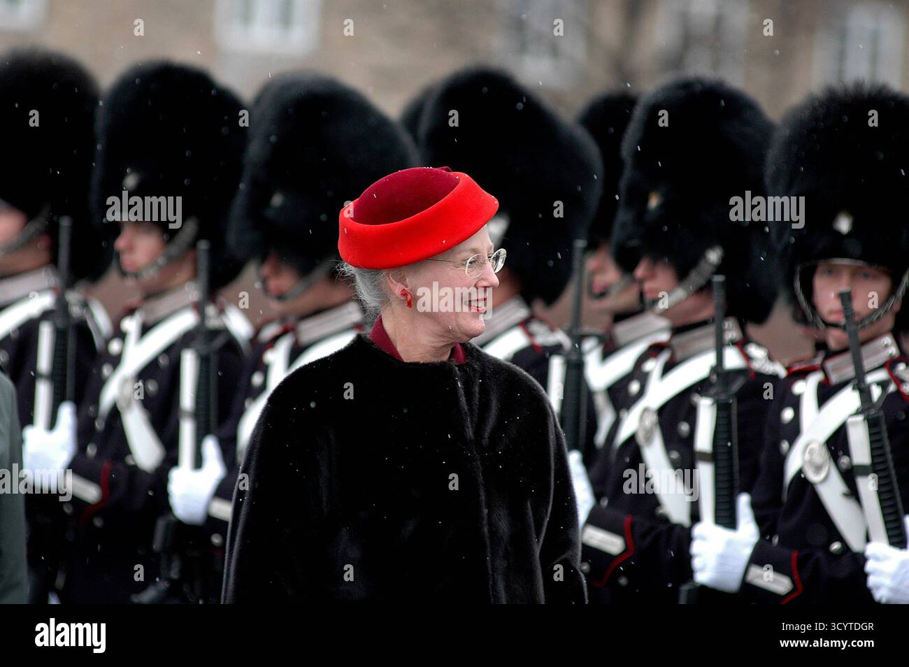 Morten Dahl Hansen ,royal gurad received Queen Margrethe II watch ...