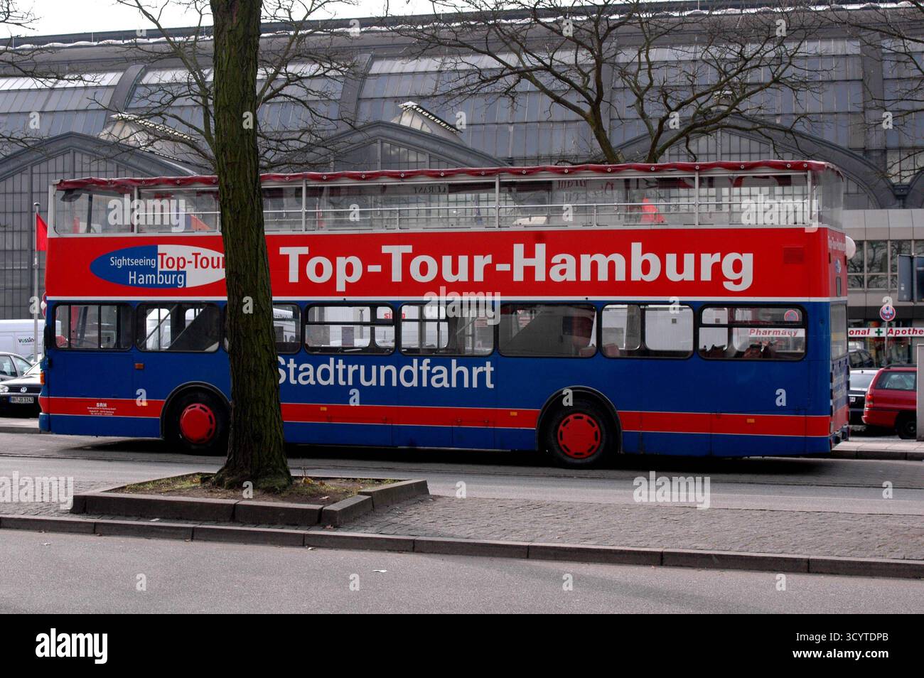 Hmaburg city tour bus Hamburg Germany Mach 8,26 Stock Photo - Alamy