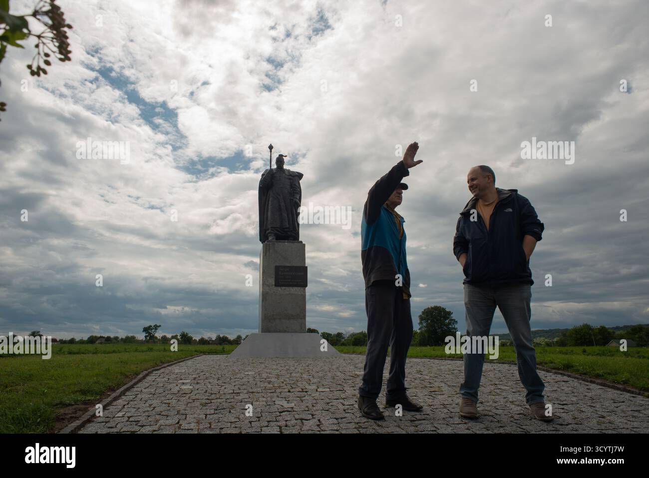 Memorial to Petro Kalnyshevsky, last head of kozaks of Zaporijja ...