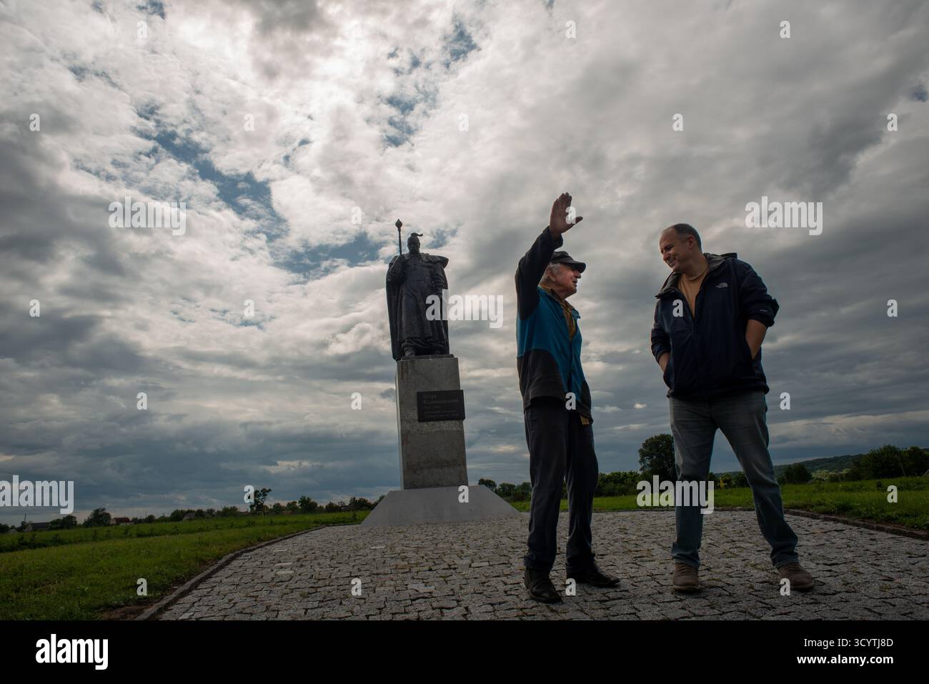 Memorial to Petro Kalnyshevsky, last head of kozaks of Zaporijja ...