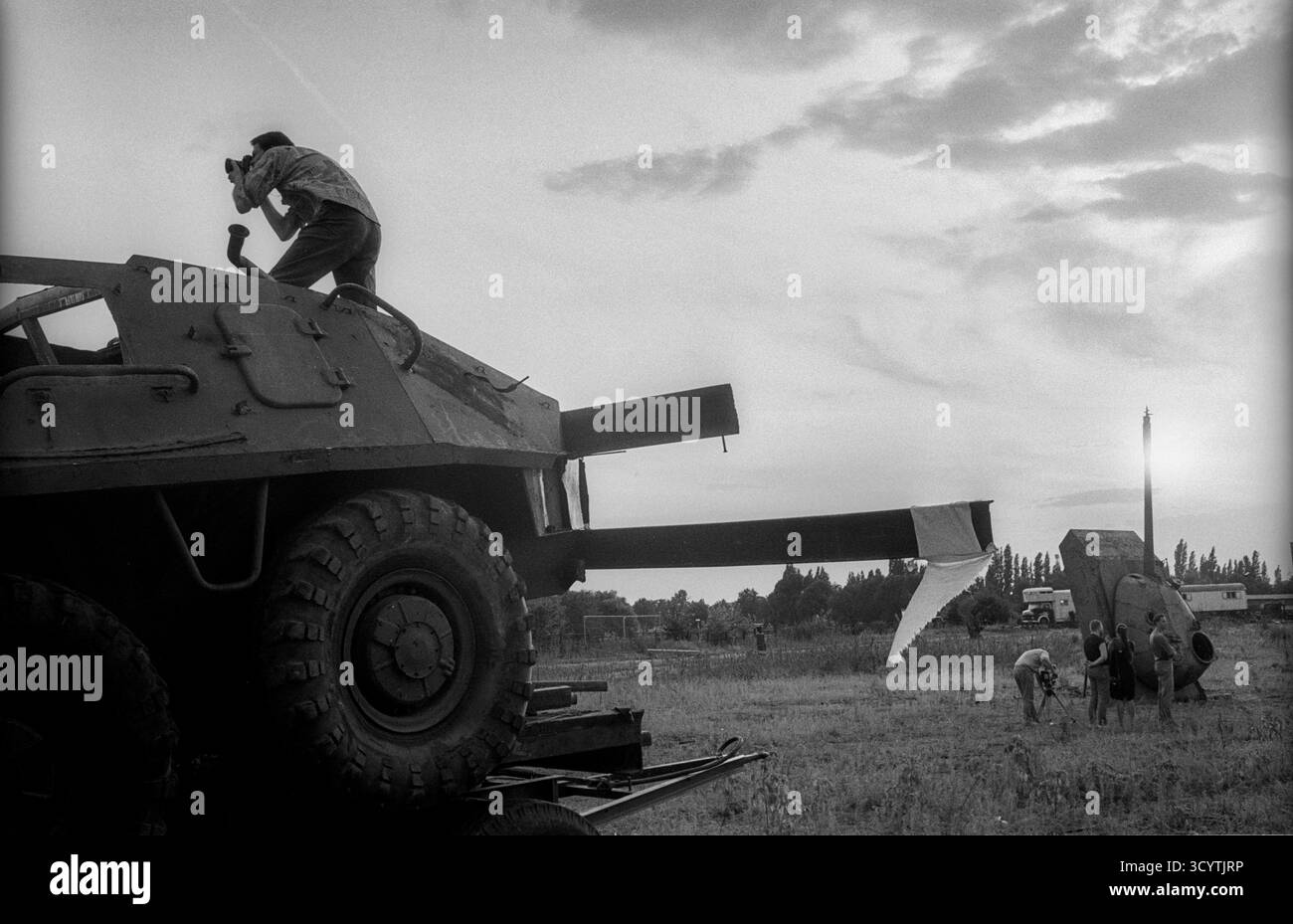 WendeKunst Deutschland, Berlin, 19.8.1992, Installationen Britischer ...