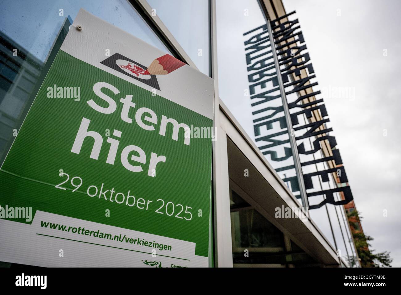 ROTTERDAM - A polling station in Rotterdam The early Second Chamber ...