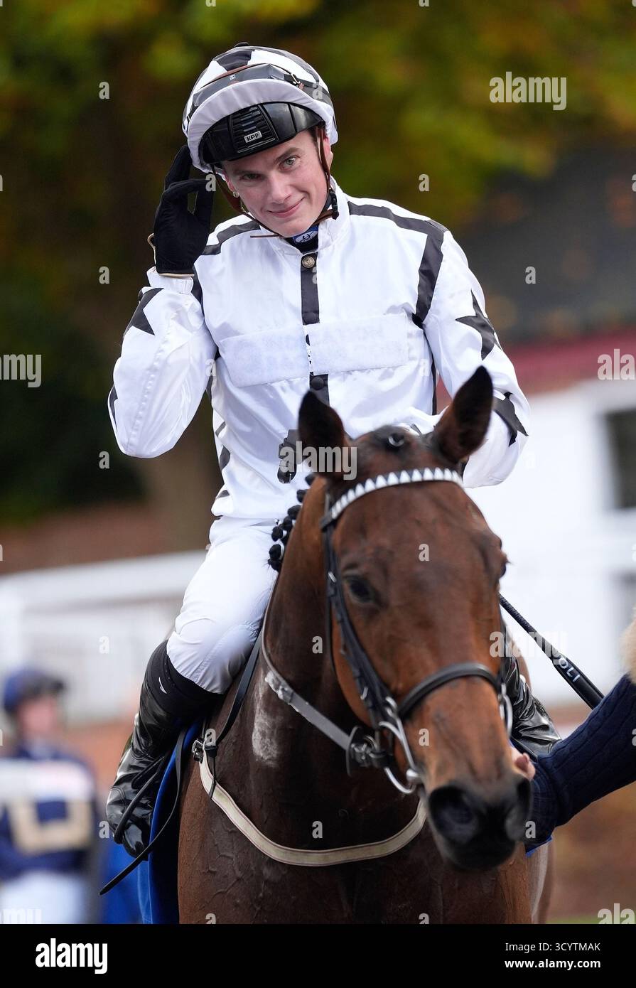 Sophia's Starlight ridden by Oliver Stammers after winning the British ...