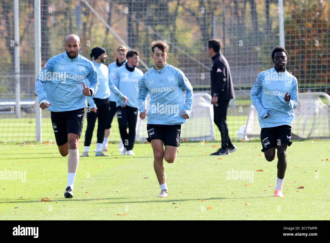 20.10.2025, Sportforum, Berlin, DEU, DFL, 2. FBL Hertha BSC, Training ...
