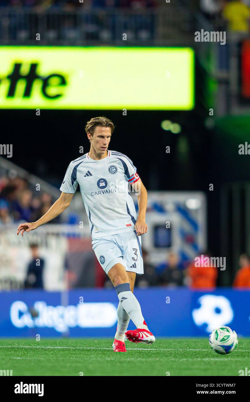 Gillette Stadium. 18th Oct, 2025. Massachusetts, USA; Chicago Fire ...