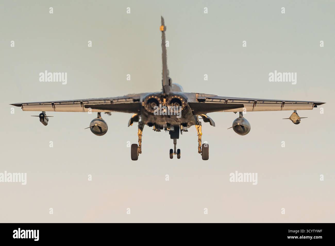 A Panavia Tornado IDS variable-sweep wing multi-role combat aircraft of ...
