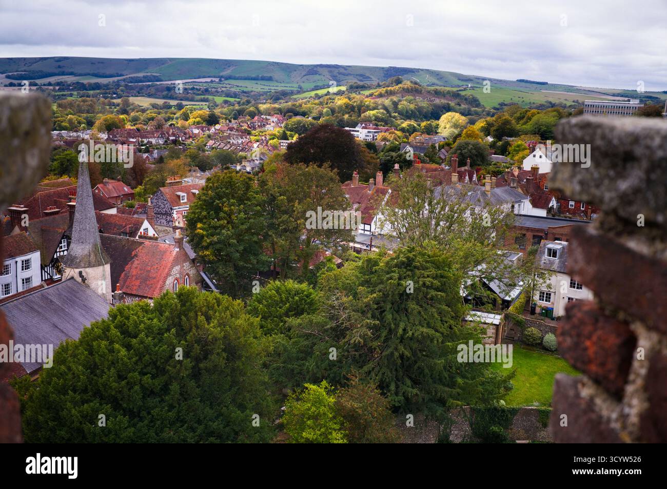 Lewes castle near brighton hi-res stock photography and images - Alamy