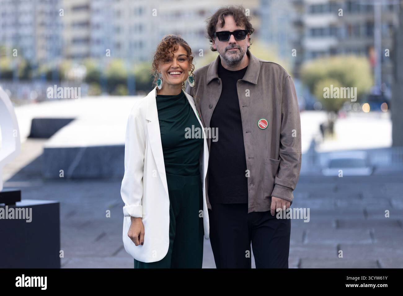 Elena Molina and Isaki Lacuesta attend the 'Flores Para Antonio ...