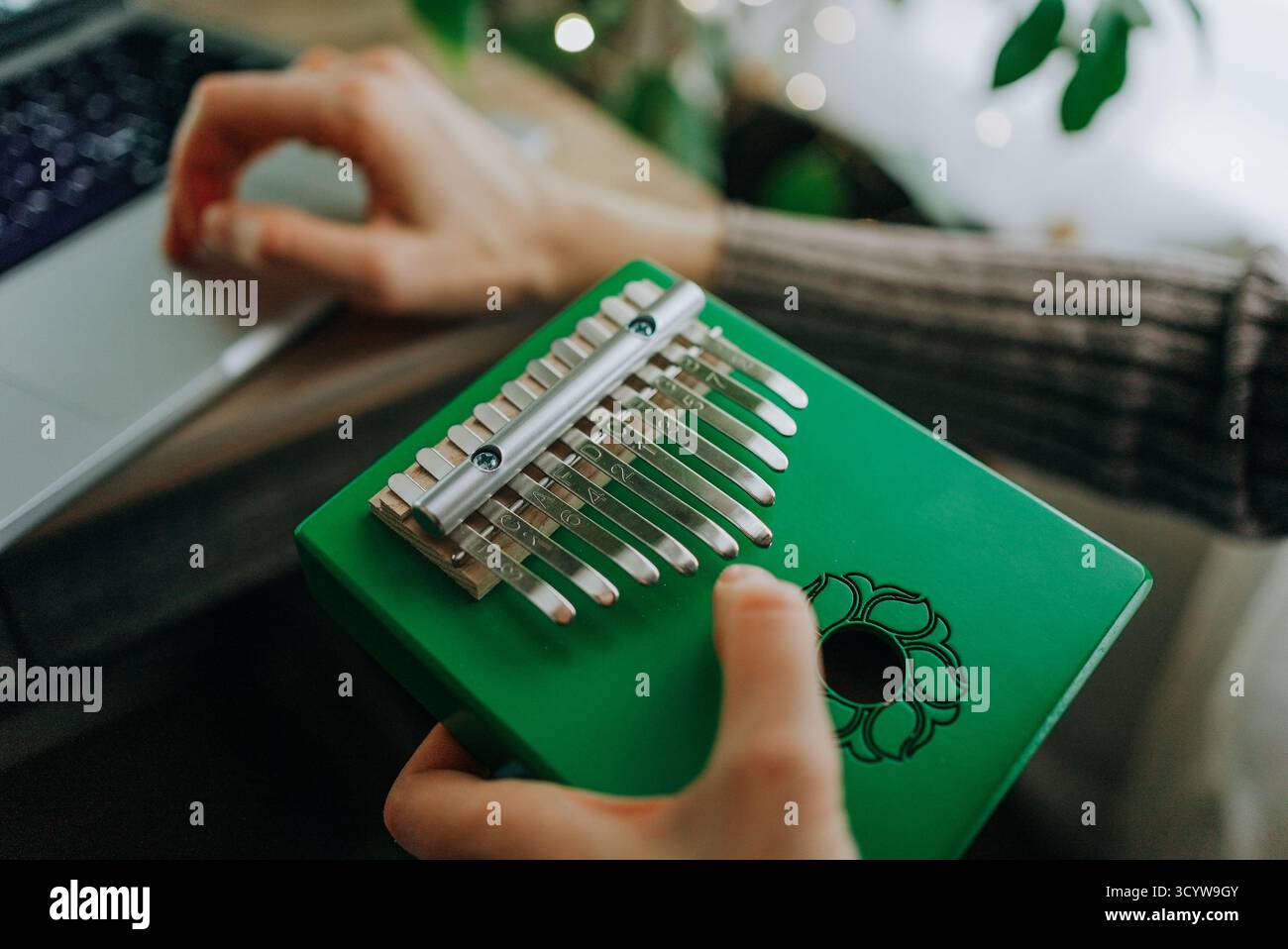 Setting up audio connection hi-res stock photography and images - Alamy