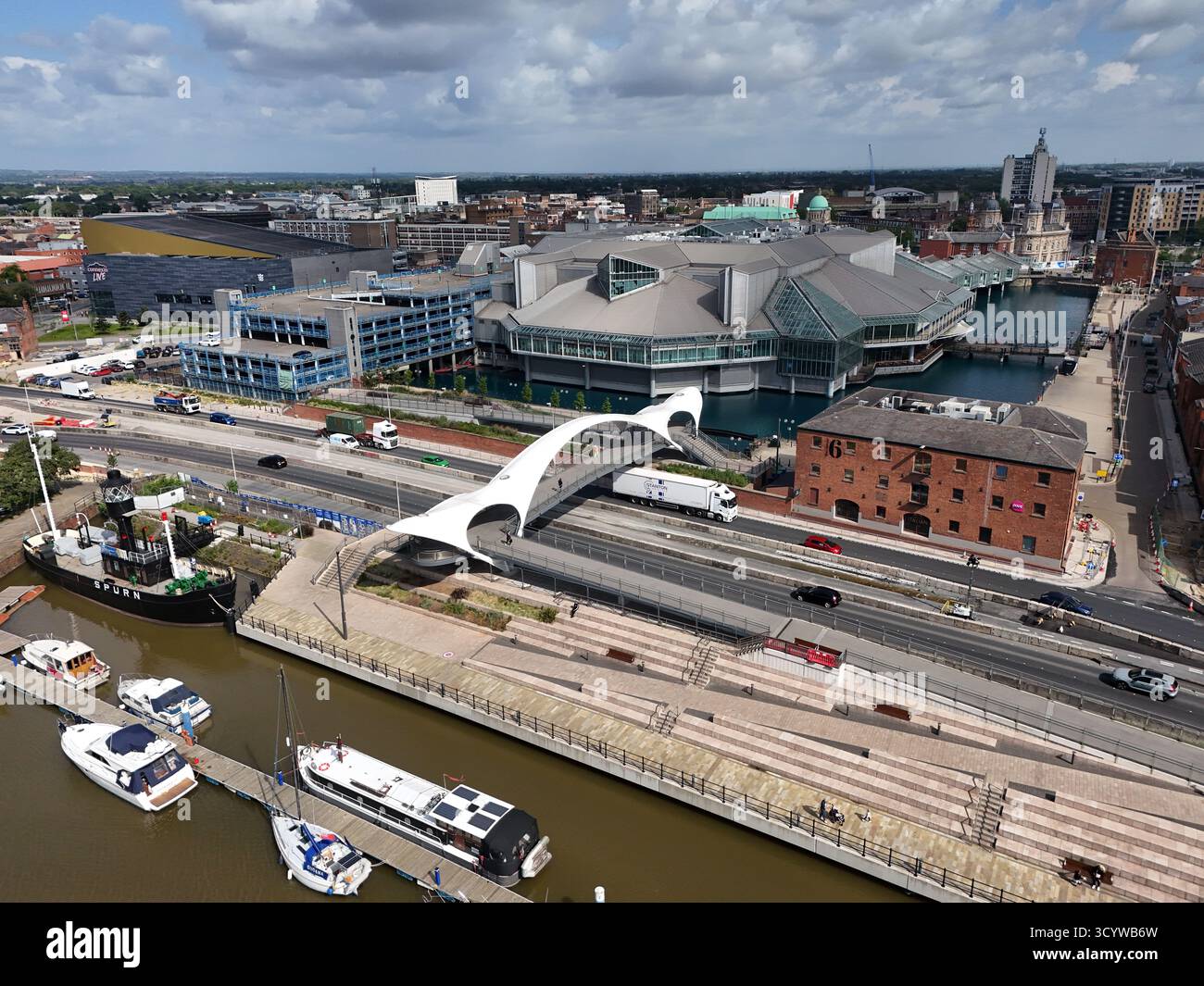 Princes Quay shopping centre in Kingston upon Hull, East Riding of ...