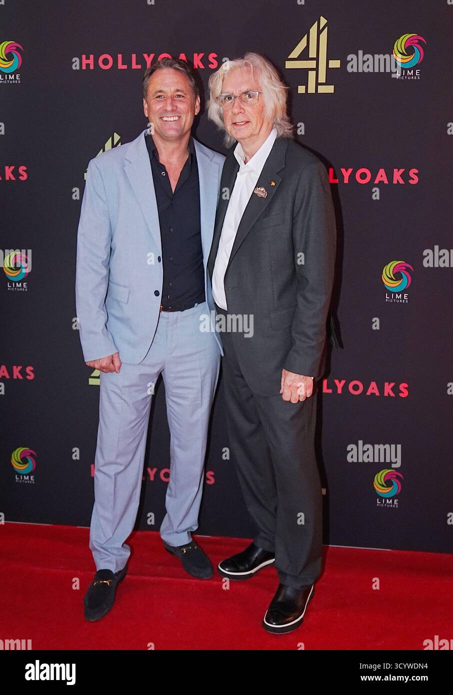 Nick Pickard and Sir Phil Redmond attends the Hollyoaks 30th ...
