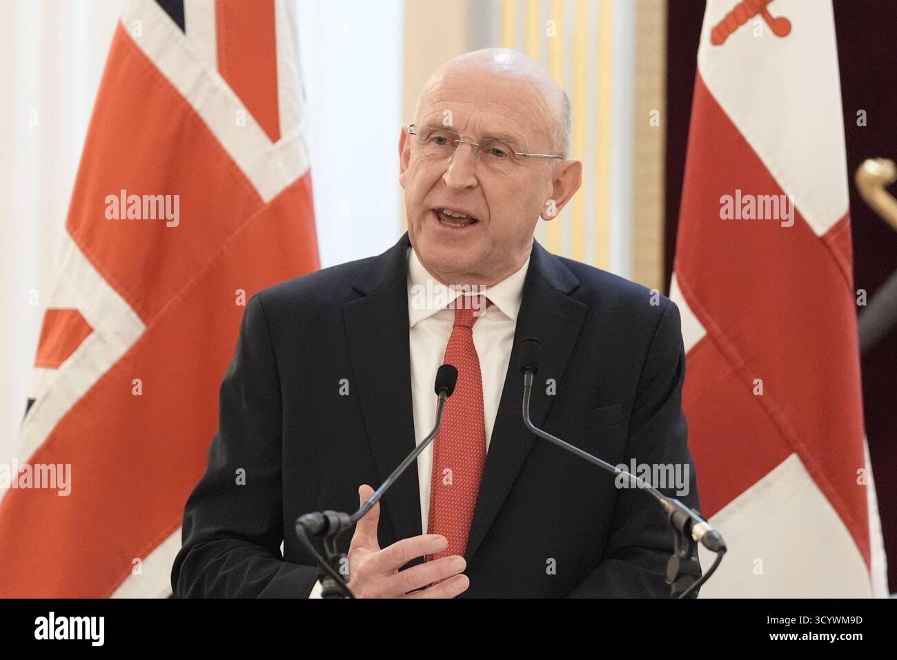 Defence Secretary John Healey during the Lord Mayor's Annual Defence ...