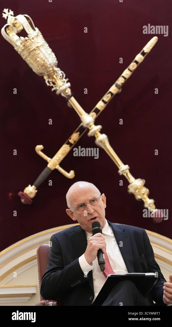 Defence Secretary John Healey during the Lord Mayor's Annual Defence ...