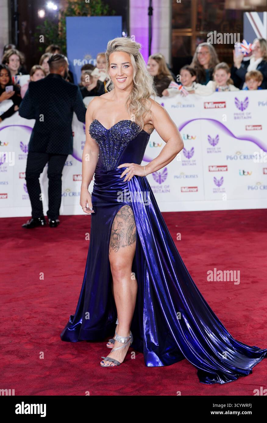 Sheli McCoy attending the Pride of Britain Awards at the Grosvenor ...