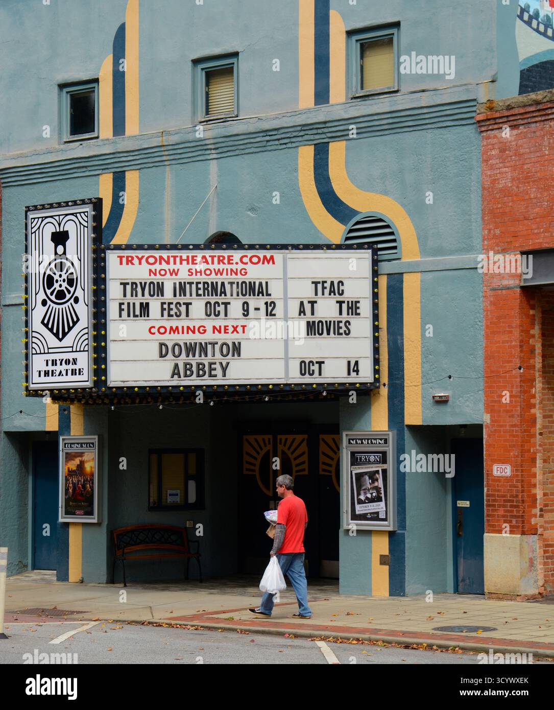 The historic Tryon Theatre in Tryon, North Carolina, home of the annual ...