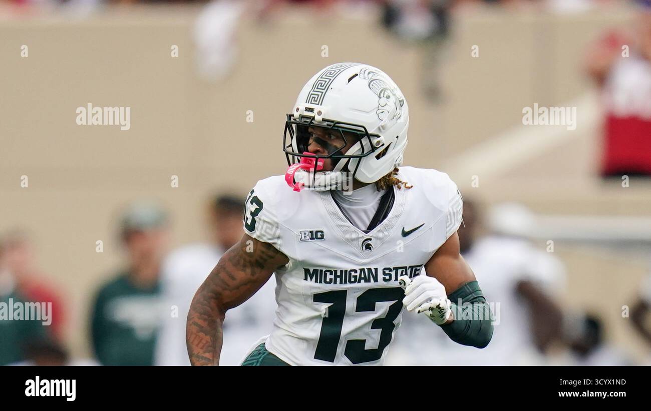 Michigan State wide receiver Chrishon McCray (13) during an NCAA ...