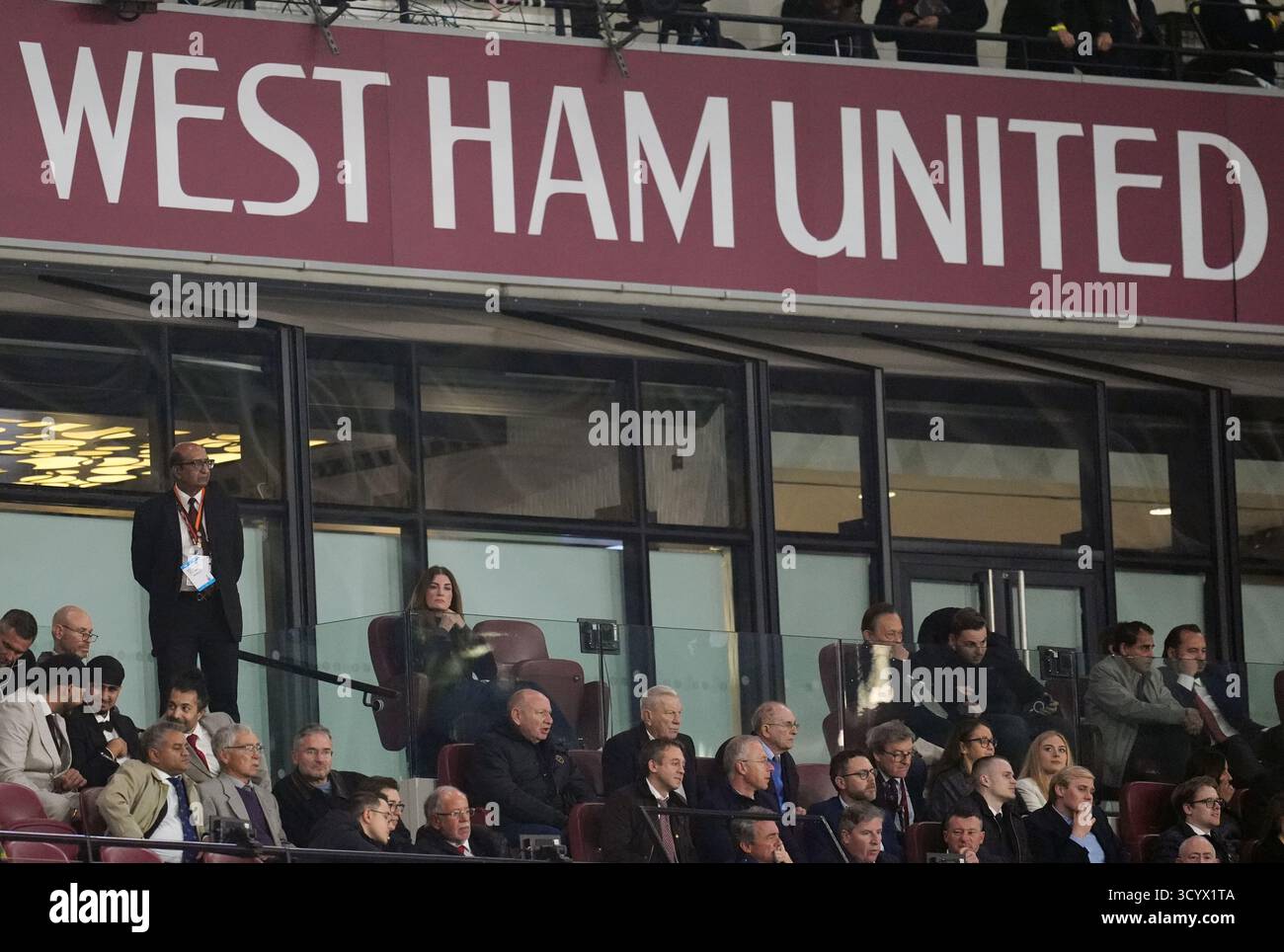 West Ham United vice-chair Karren Brady, and chairman David Sullivan ...