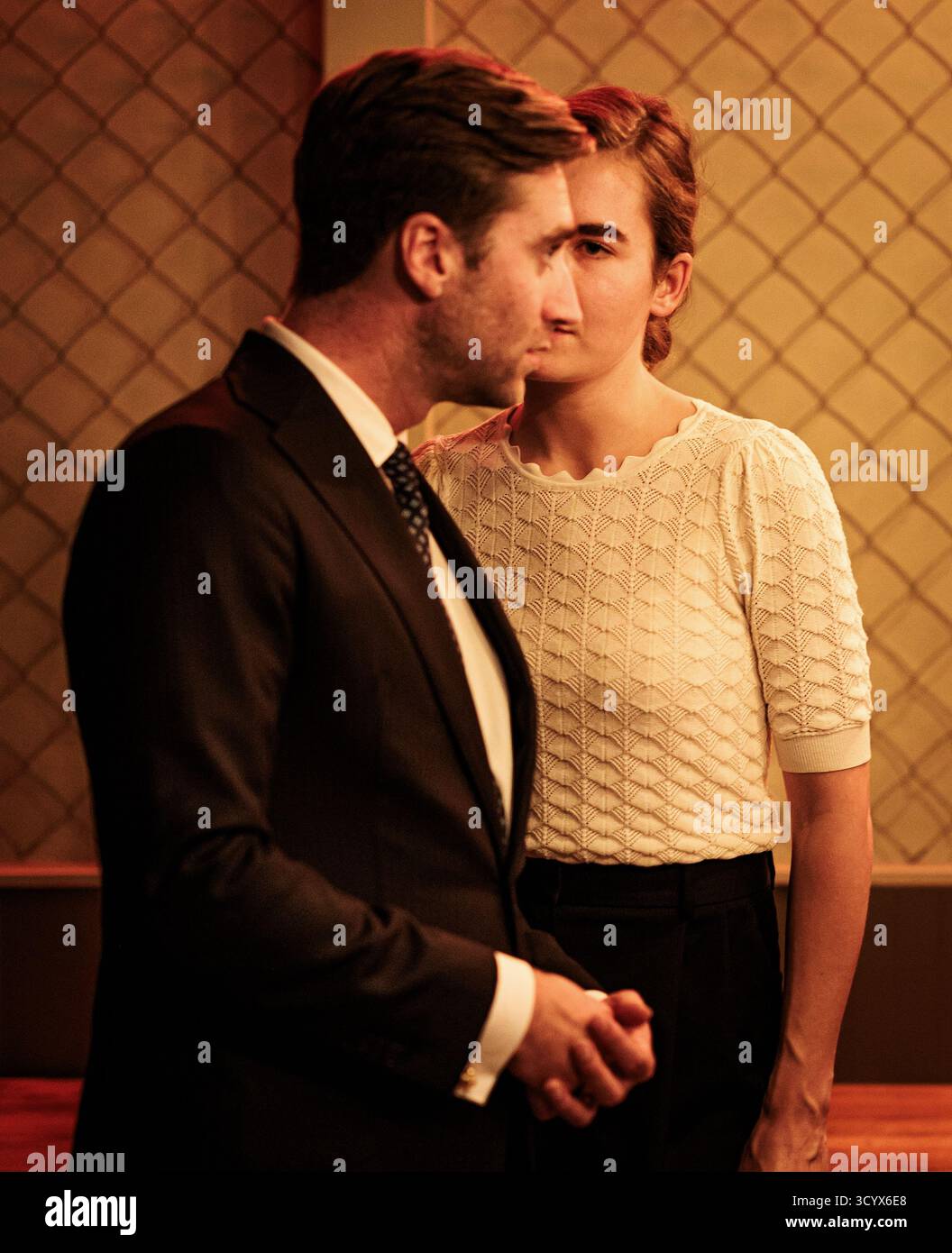 AMSTERDAM – Freek Jansen and FvD party leader Lidewij de Vos during the ...