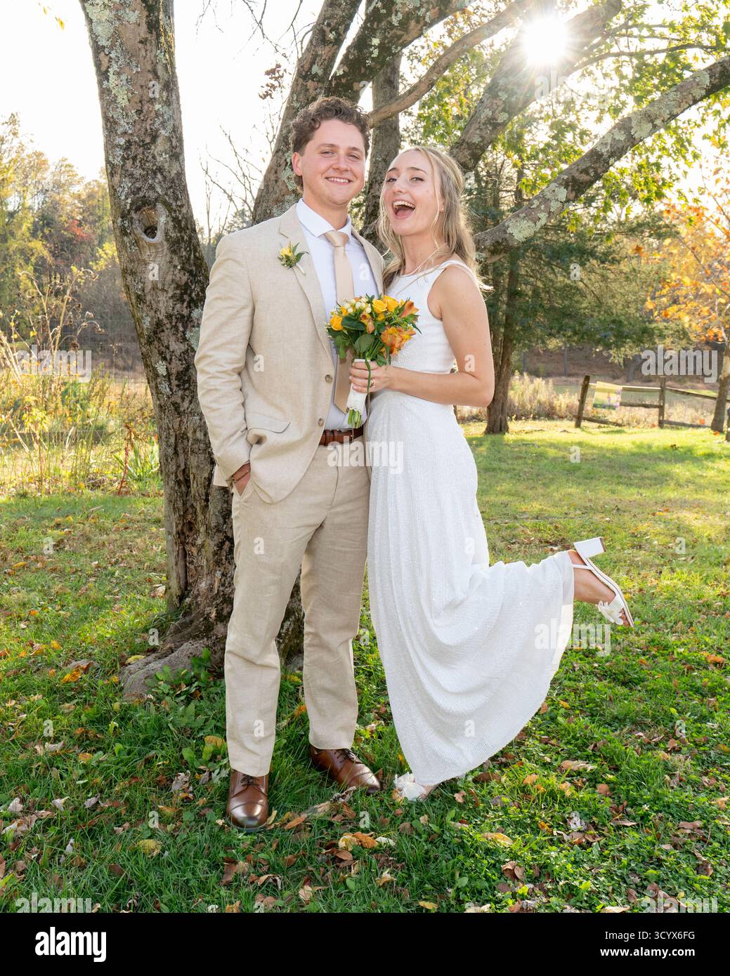 Bailey Warren and Nicole Davison-Warren attends the Wedding of Bailey ...