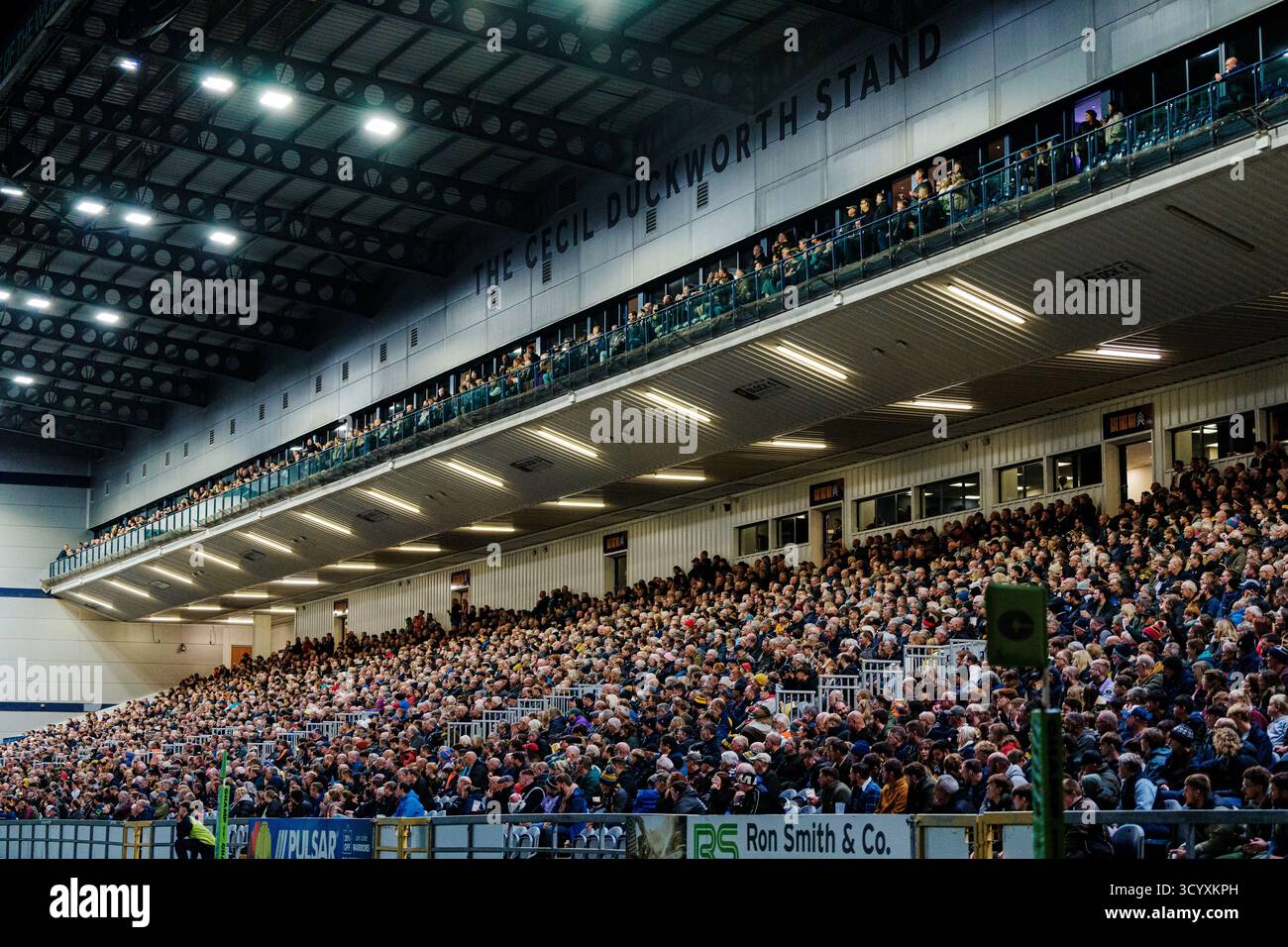 Worcester, England, UK, 17 October 2025. Sixways Stadium Crowd of ...