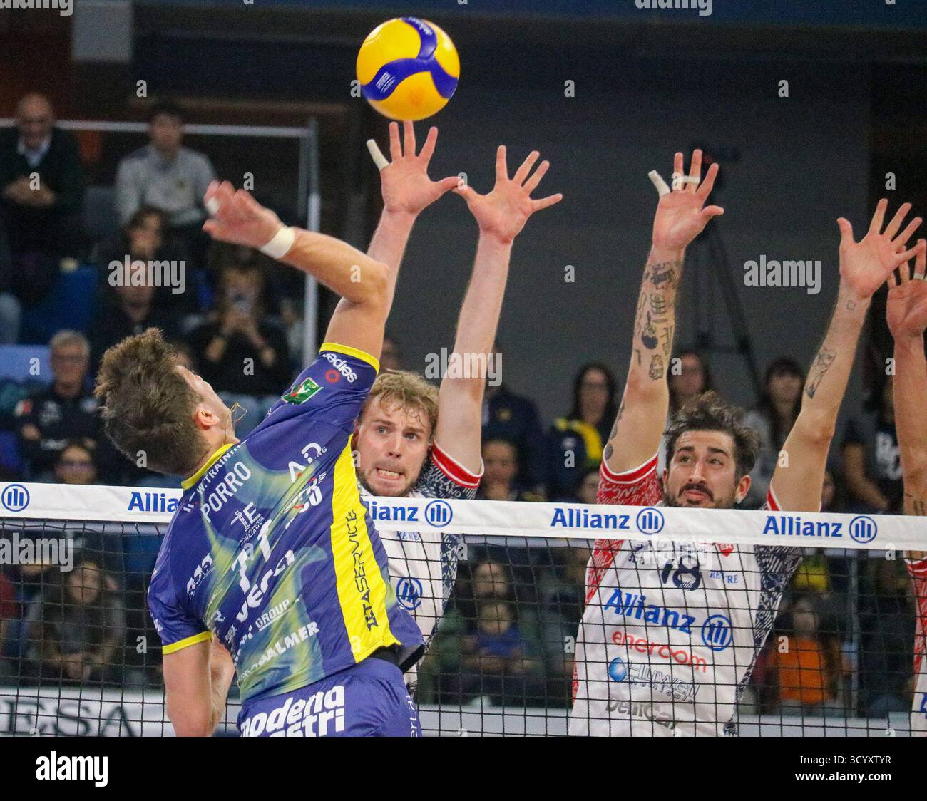 Milan, Italy. 20th Oct, 2025. LUCA PORRO (VALSA GROUP MODENA) AND ...