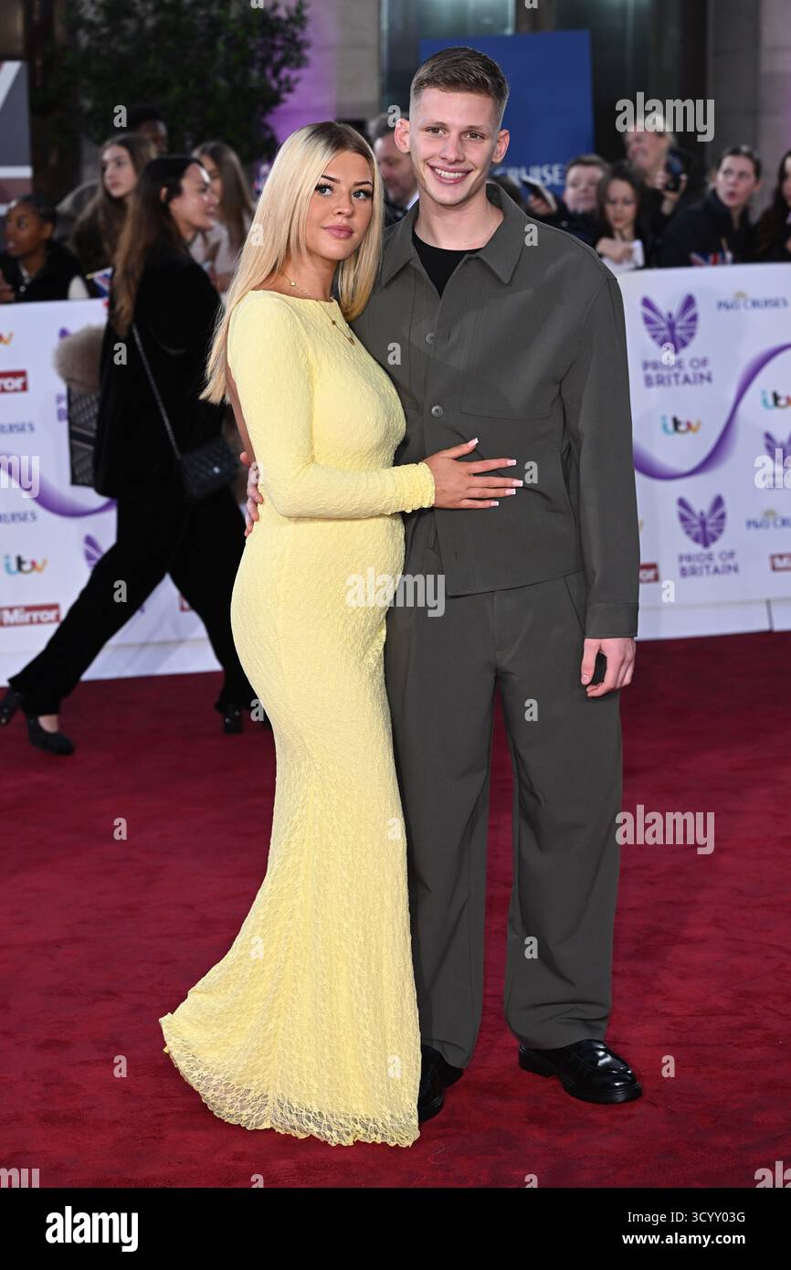 London, UK. October 20th, 2025. Freddy Brazier and Holly Swinburn ...
