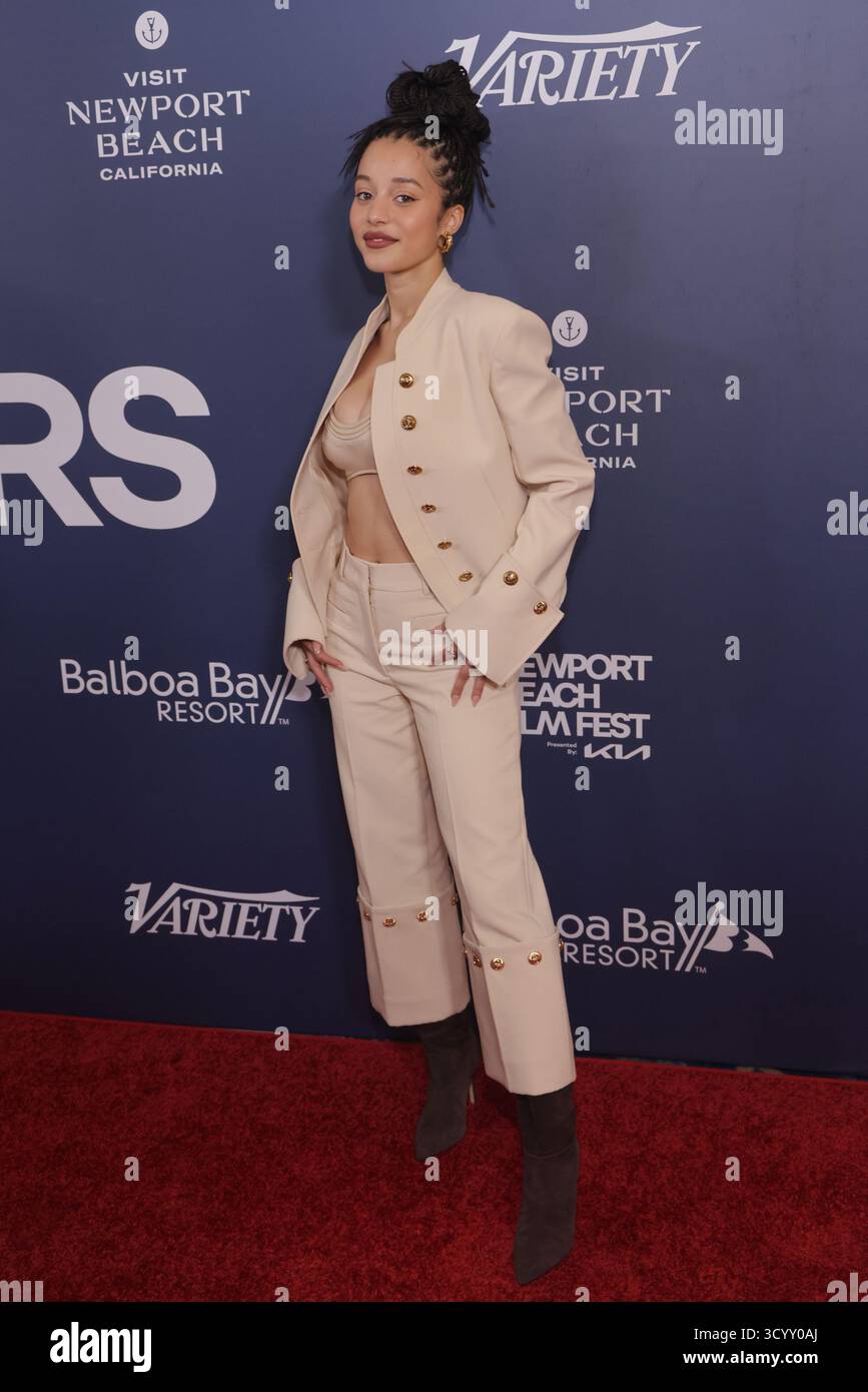 Chase Infiniti attends the Newport Beach Film Festival's Honors and ...