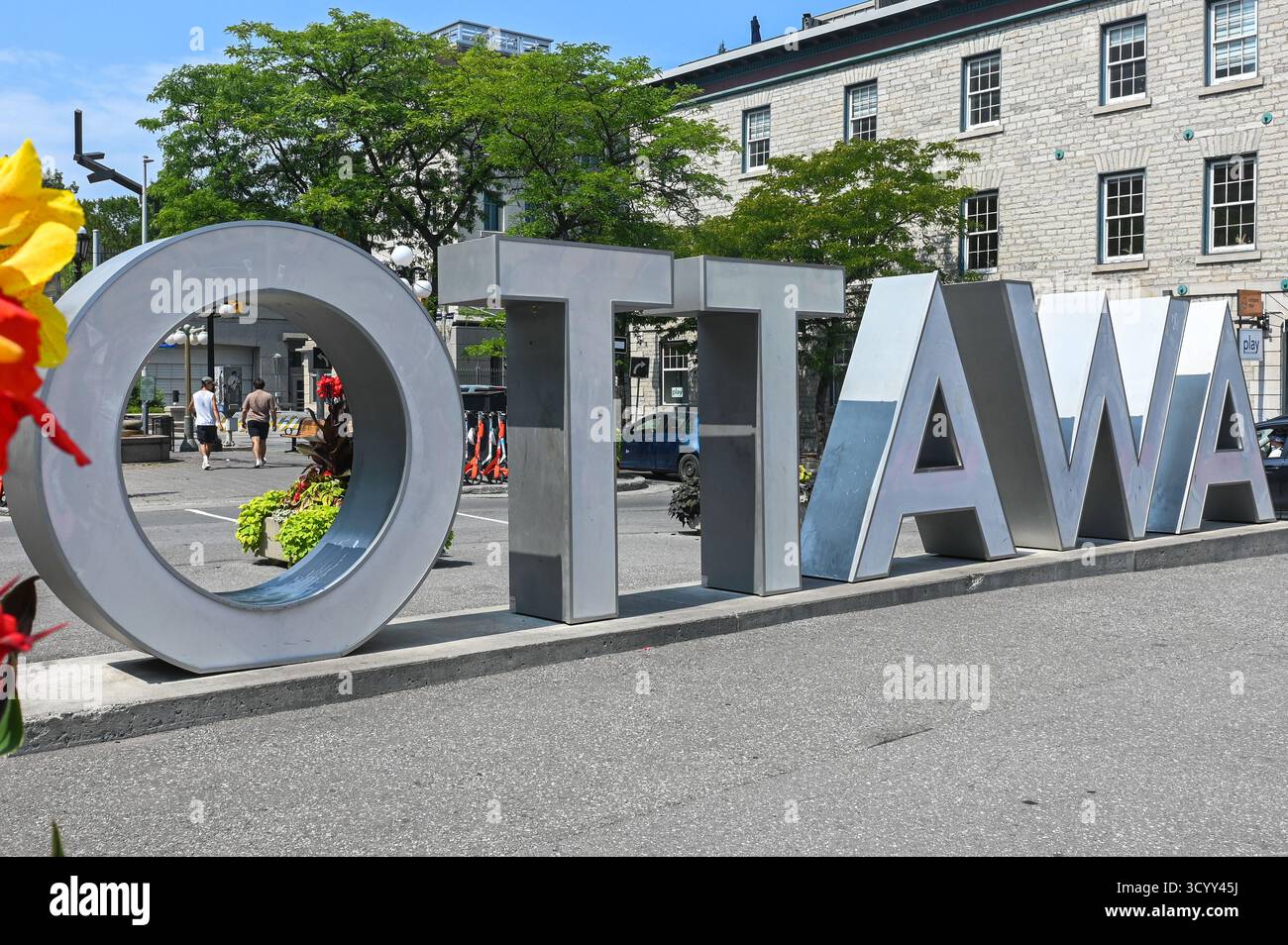 Ottawa, ON, Canada - October 3, 2025: The iconic three-dimensional ...