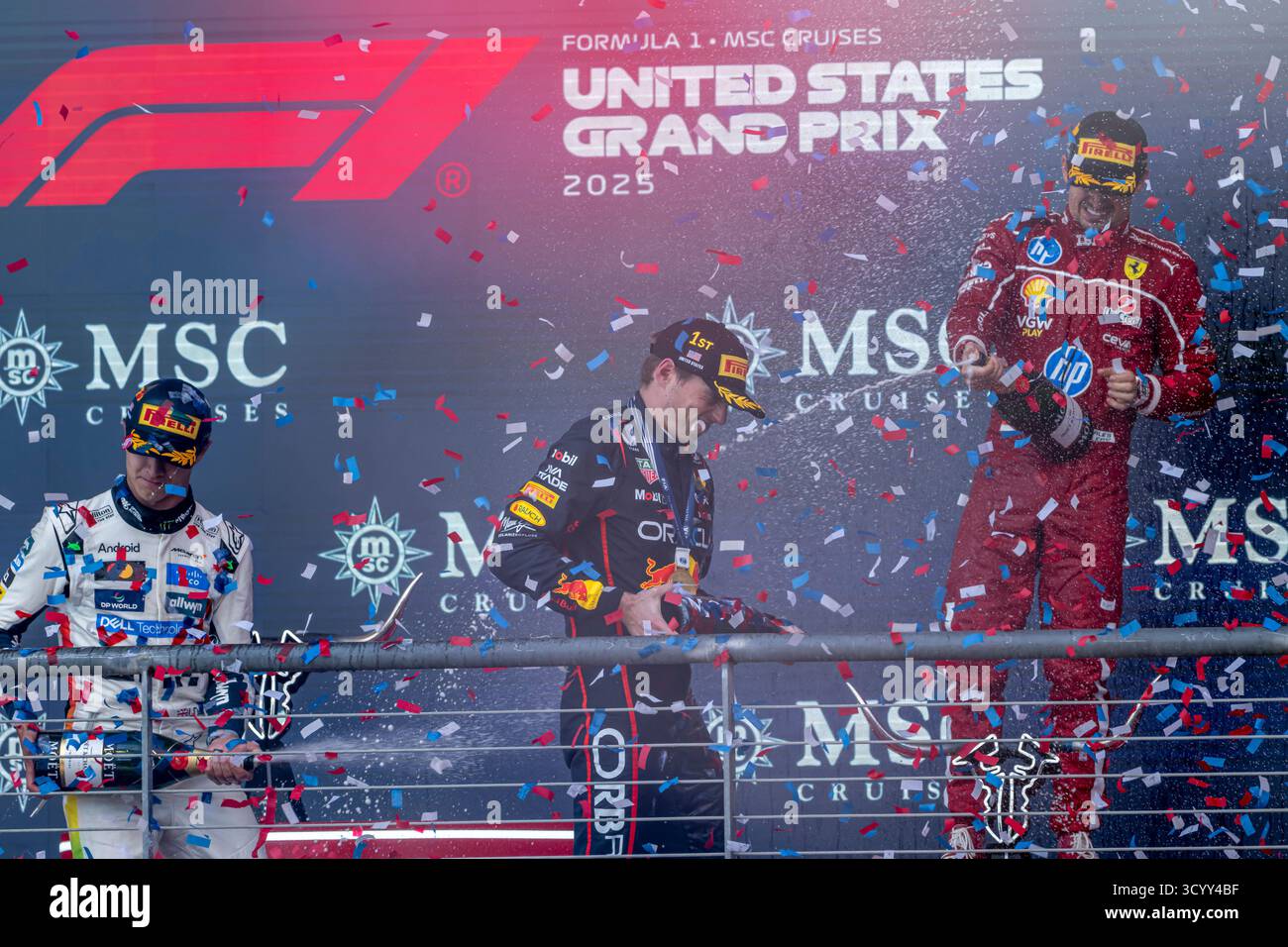 Austin, Texas, United States, 19 Oct 2025, Max Verstappen, from ...