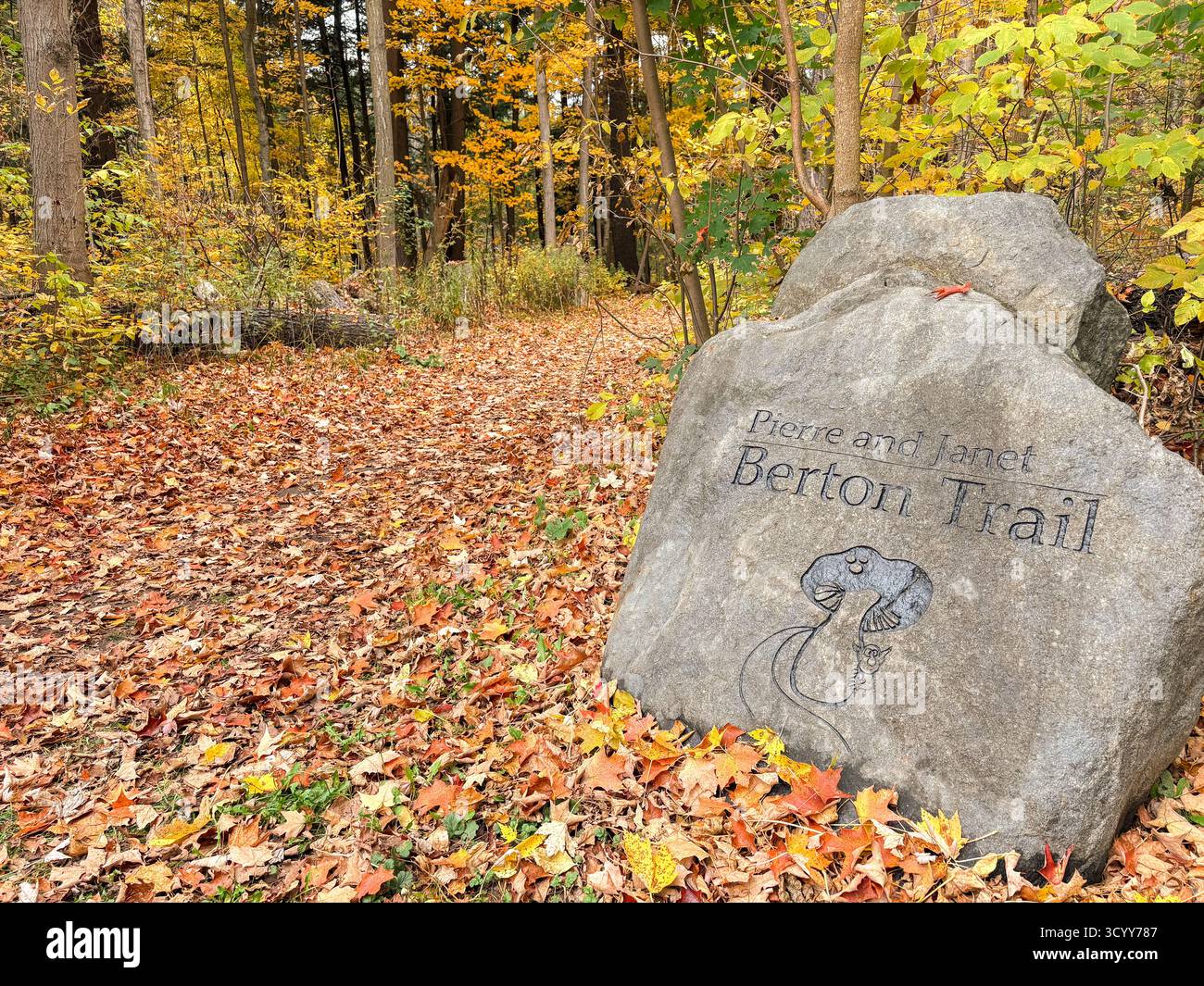 Pierre and janet berton trail hi-res stock photography and images - Alamy