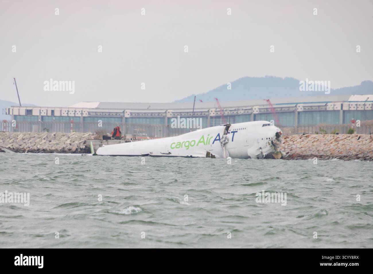 TC-ACF, a 32 years-old Boeing 747-481 BDSF operated by ACT Airlines ...
