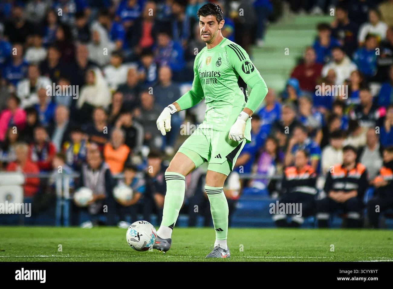Thibaut COURTOIS of Real Madrid during the Spanish championship LaLiga ...