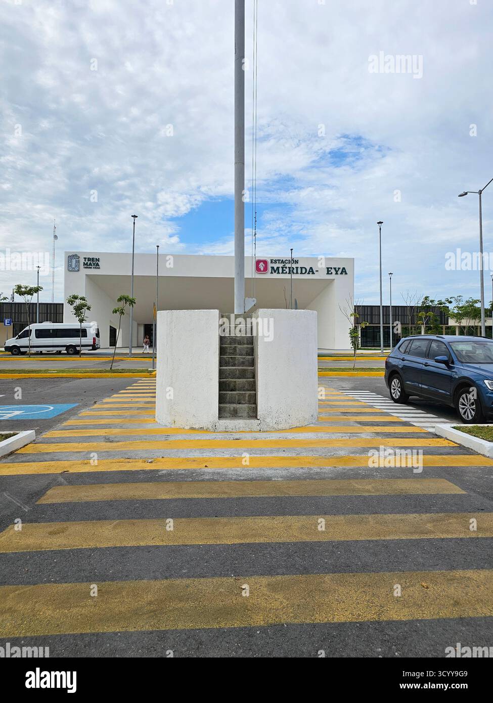 Merida, Yucatan, Mexico - Oct 27, 2024: The Merida Teya station of the ...