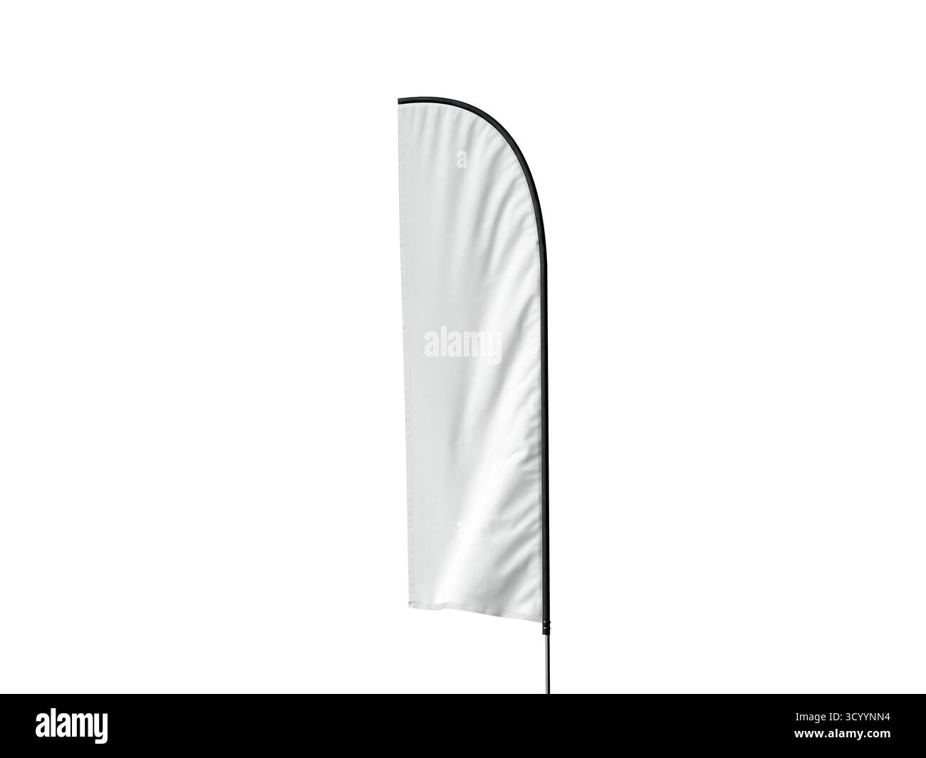Advertising flag design Cut Out Stock Images & Pictures - Alamy