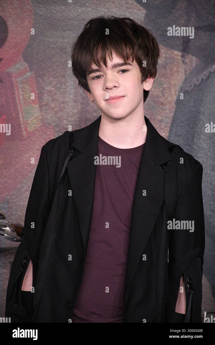Burbank, California, USA 20th October 2025 Actor Miles Ekhardt attends ...