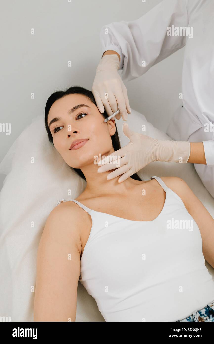 Aesthetic botulinum toxin full-face injection targets dynamic wrinkles ...
