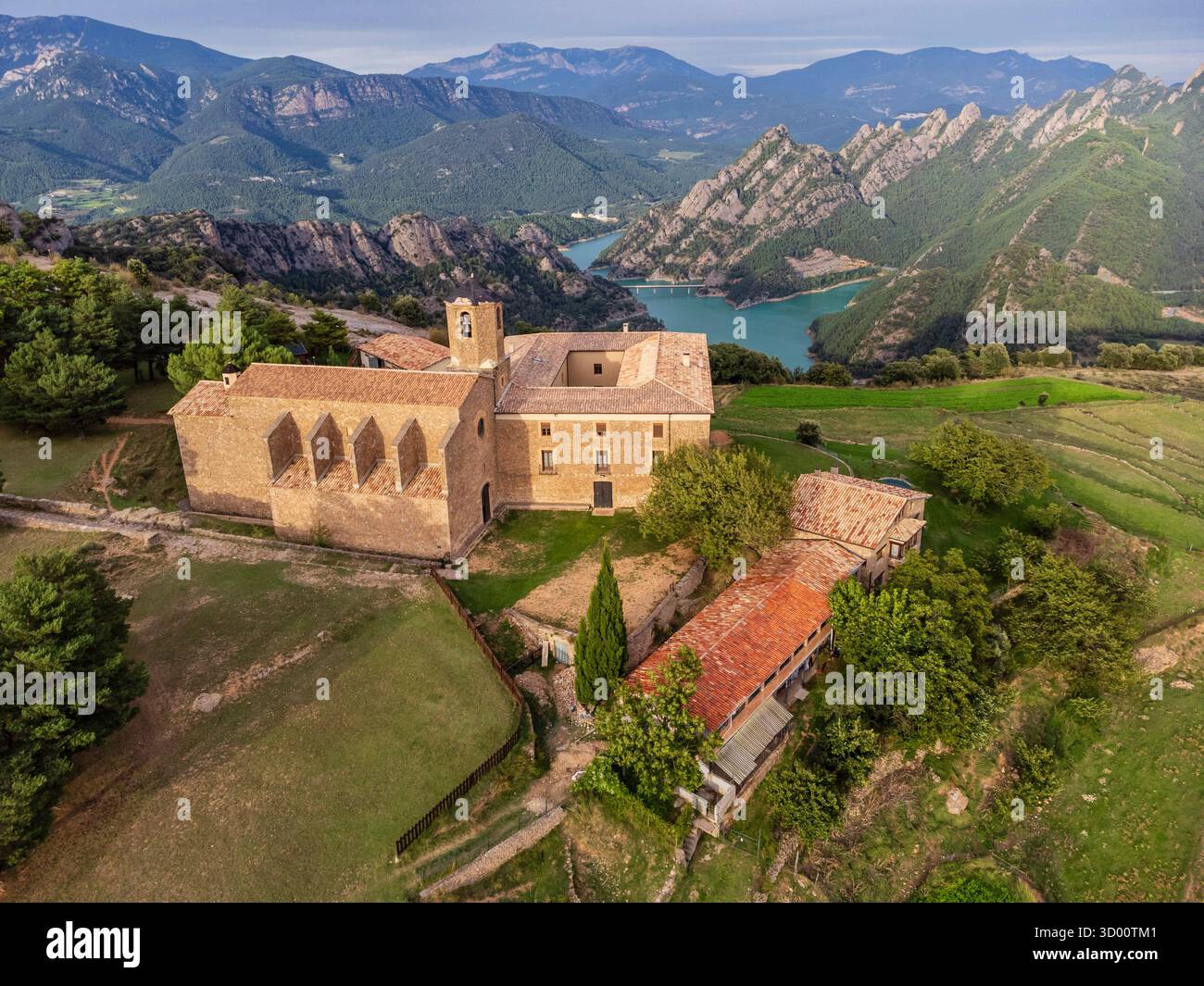Sanctuary of the Virgin of Lord and Llosa del Cavall reservoir, Sant ...