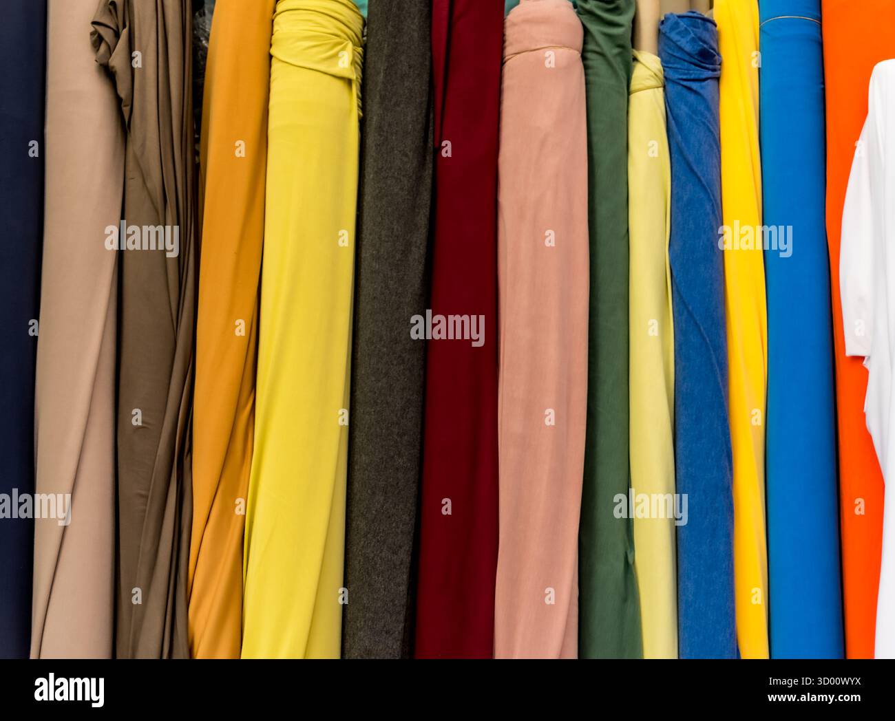 Bolts of fabric hi-res stock photography and images - Alamy