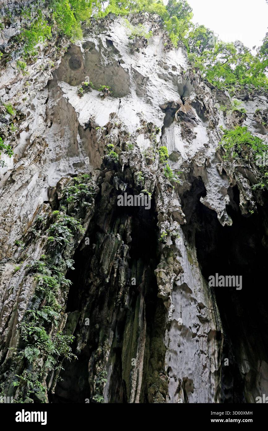 Limestone Cave Entrance, Batu Caves, near Kuala Lumpur, Malaysia Stock ...