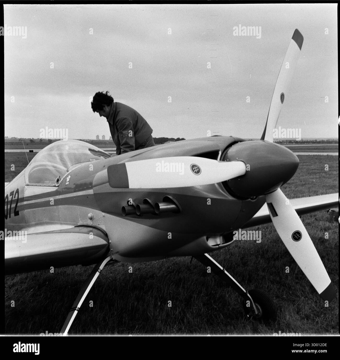 ***SEPTEMBER 14, 1975 FILE PHOTO***Petr Supak, test pilot of the ...
