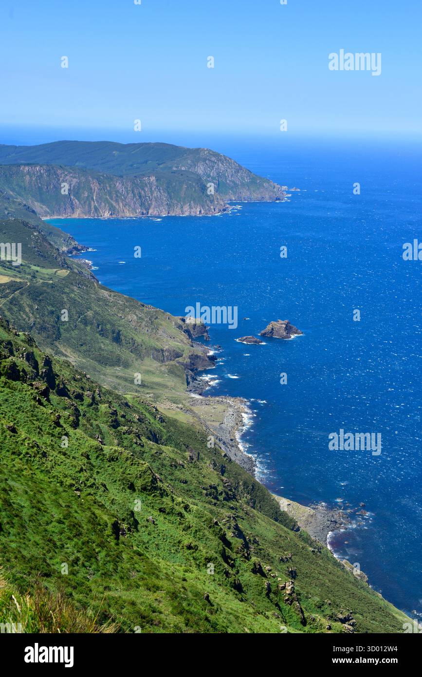 Border between bay of biscay and atlantic ocean hi-res stock ...