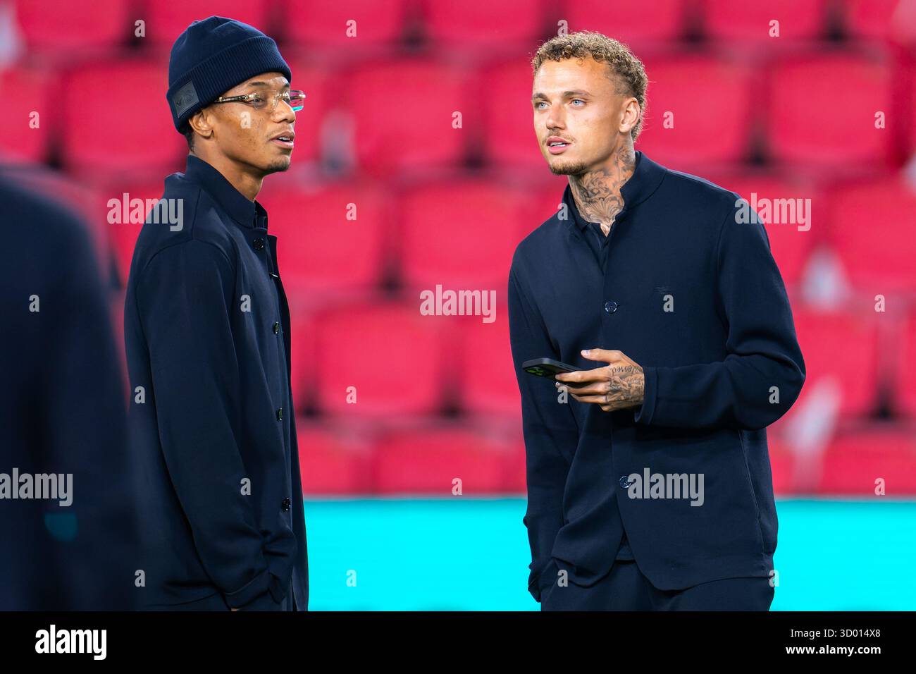 EINDHOVEN, NETHERLANDS - OCTOBER 20: David Neres of SSC Napoli, Noa ...