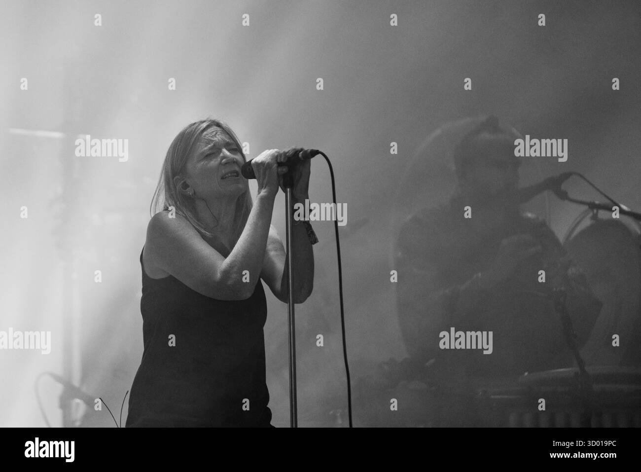 Lead singer of the national Black and White Stock Photos & Images - Alamy