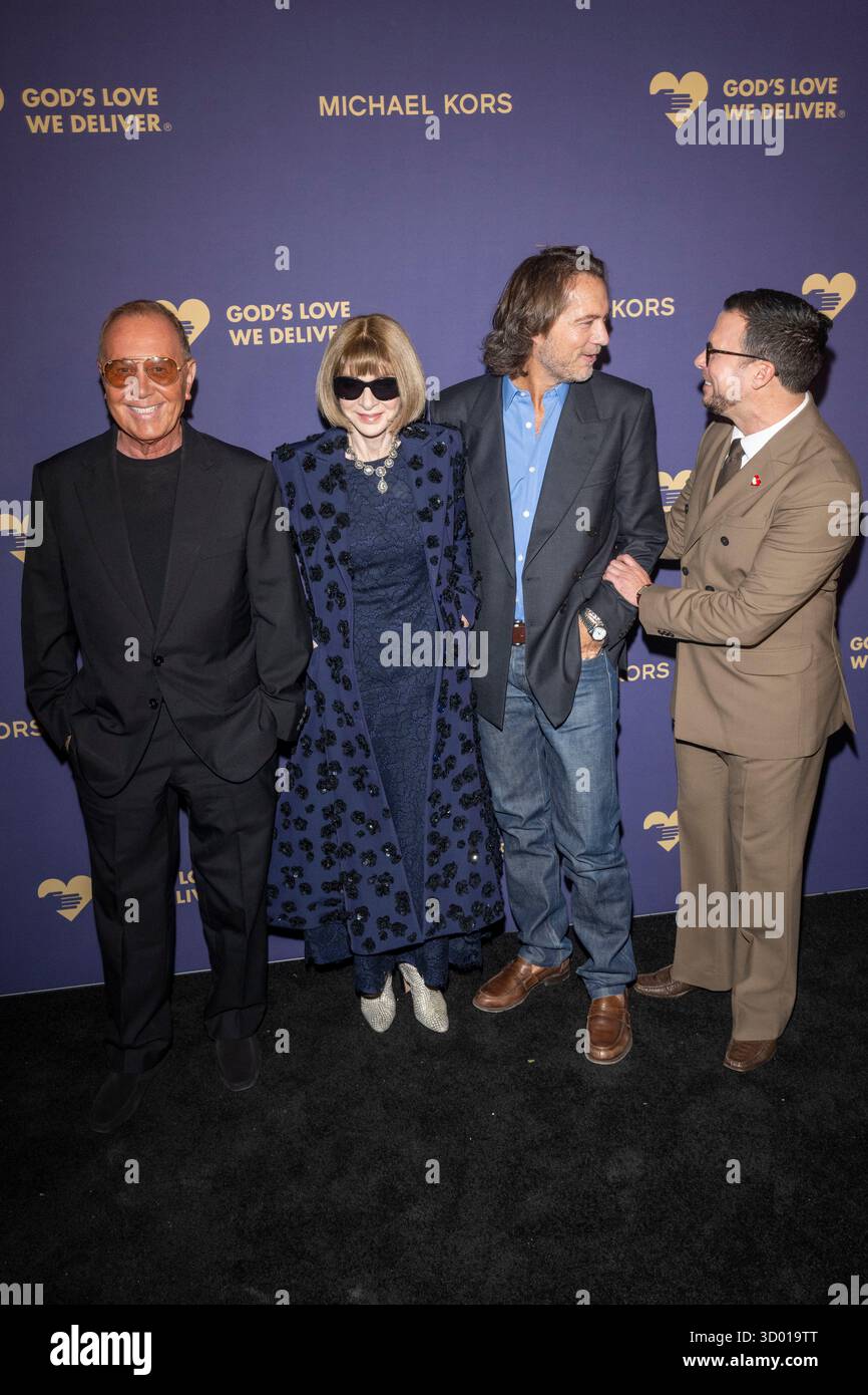 (L-R) Michael Kors, Anna Wintour and Lance LePere attend The 19th ...
